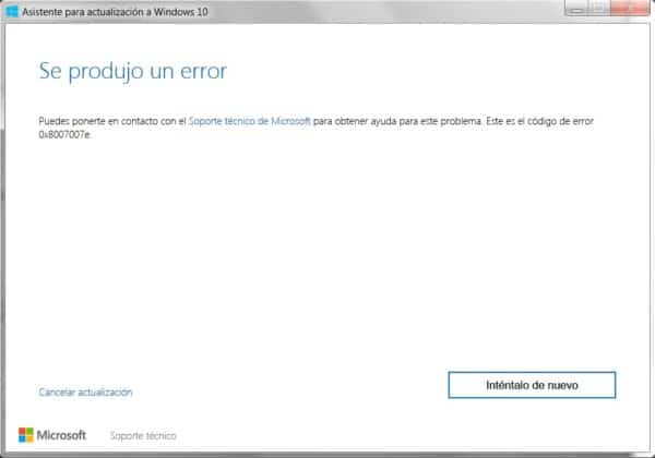 Solucionar error 0x8007007E Windows 10 | Reparar Ordenadores