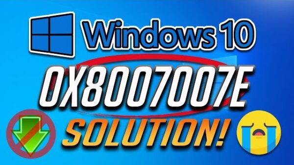 Solucionar error 0x8007007E Windows 10 | Reparar Ordenadores